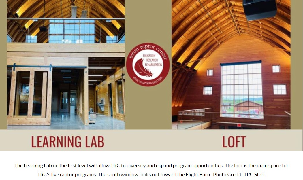 Barn Doors Open! - Teton Raptor Center